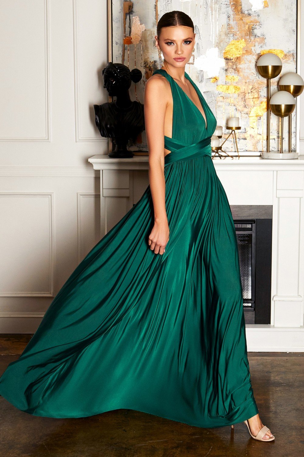 Convertible Lux Wrap Dress – DRESS COSMO
